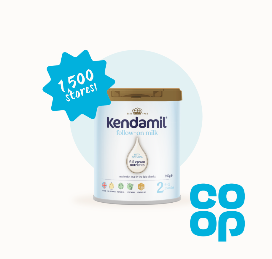 Kendamil brings Classic baby milk range to 1,500 Co-ops across the UK!